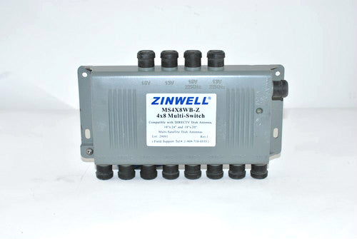 Zinwell DIRECTV Approved 4x8 Multiswitch - MS4X8WB-Z — Excess Supply